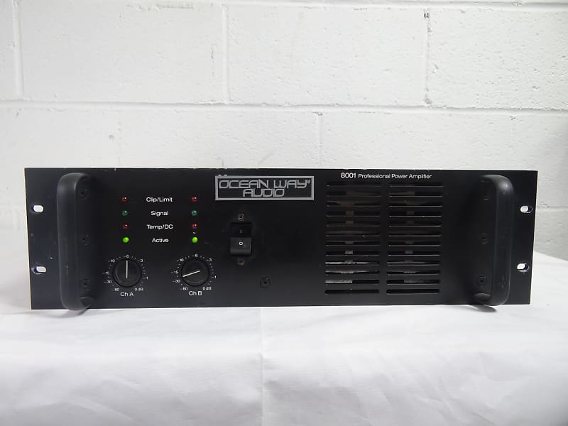 CREST AUDIO PRO SERIES 8001 power amplifier | Reverb