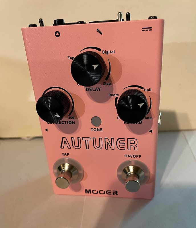 Mooer AUTUNER VOCAL EFFECTS PROCESSOR 2022 - PINK | Reverb