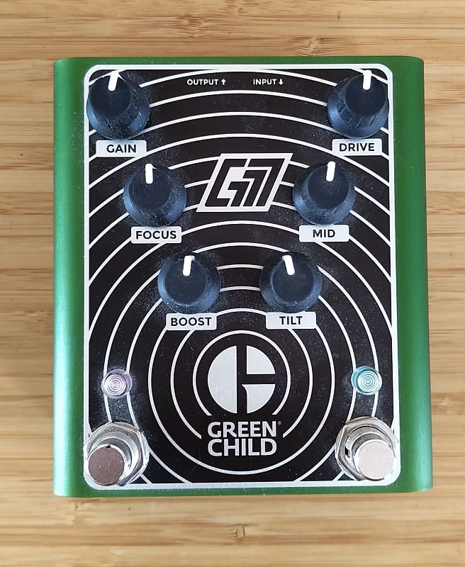 Greenchild G777 Dual Overdrive pedal Made in USA | Reverb