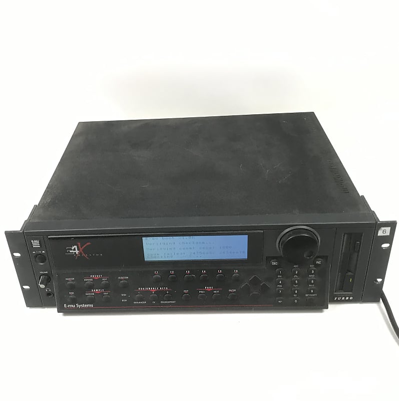 E-MU Systems E4X Turbo Sampler Synth Rack Module | Reverb