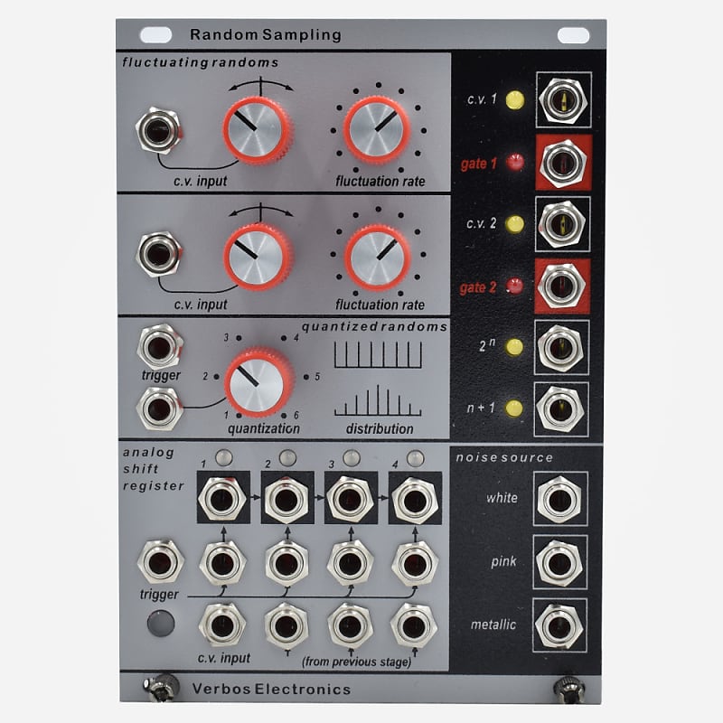 Verbos Electronics RANDOM SAMPLING Eurorack Random Source | Reverb