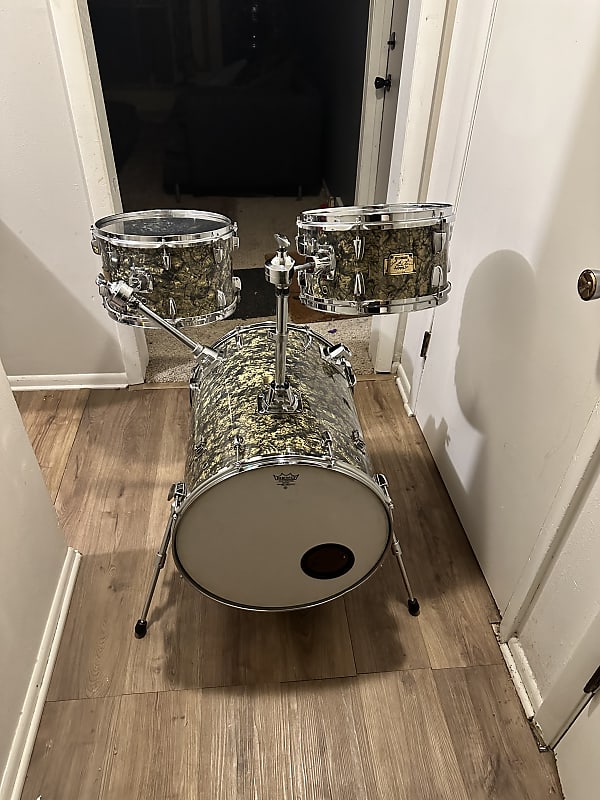 Yamaha Al Foster Hipgig Sr. Drums - Gold Marine Pearl | Reverb