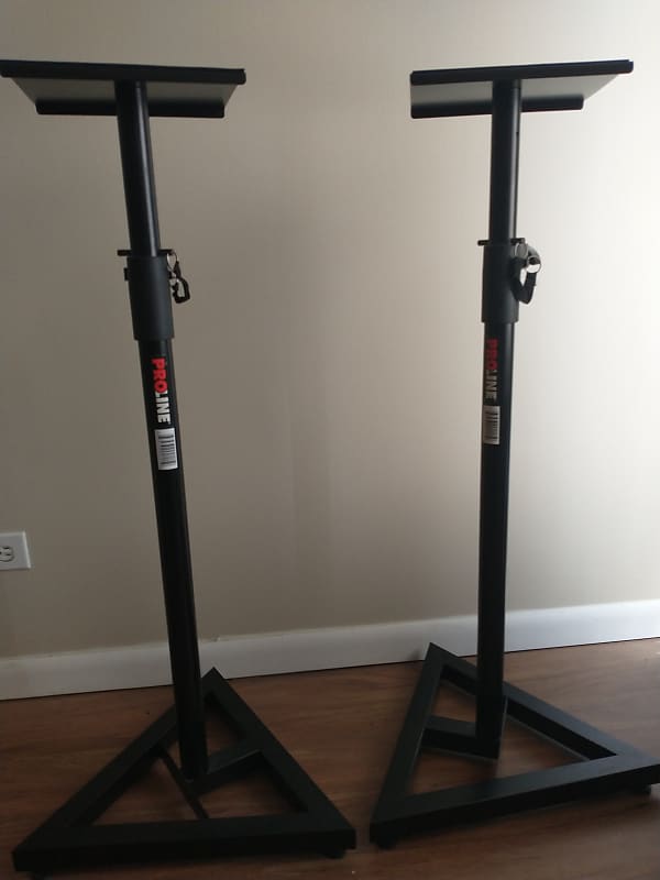PL600P – Adjustable Studio Monitor Stands (Pair) - Black | Reverb