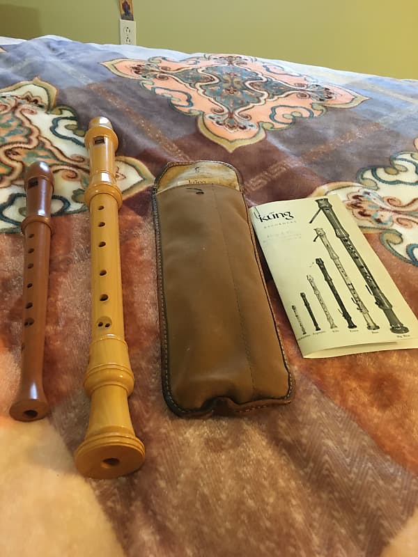 Kung Masterpiece 1964 - European Boxwood F Alto recorder - | Reverb