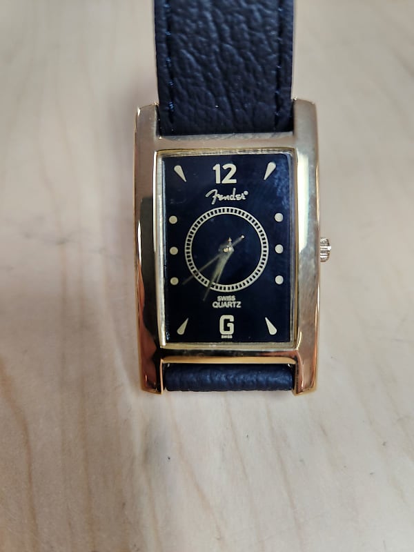 Fender Wrist Watch circa-90's ? - black | Reverb