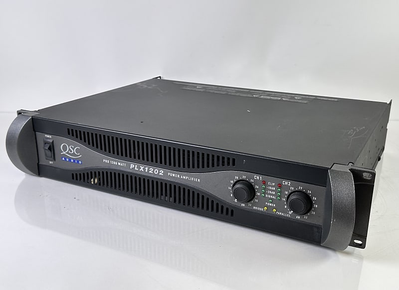 QSC PLX1202 2 Channel 1200 Watt Power Amplifier | Reverb UK