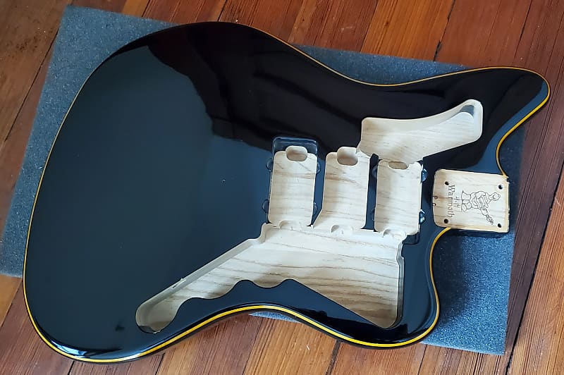 Warmoth Jazzmaster Body - Gloss Black | Reverb