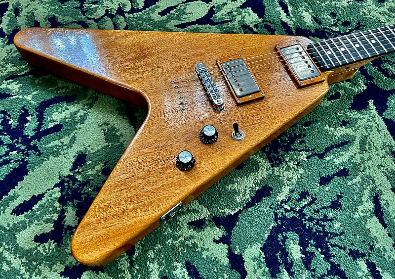 ZenJohn Custom Flying V with David Allen Alley Cat pickups | Reverb