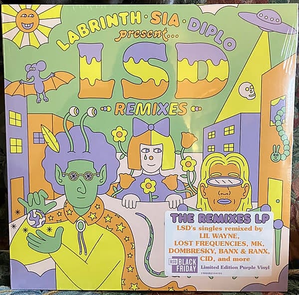 NEW Labrinth, Sia & Diplo Present LSD – Remixes-LP- Limited | Reverb