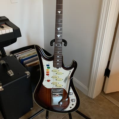 1966 Teisco Spectrum 2 Red Finish | Reverb