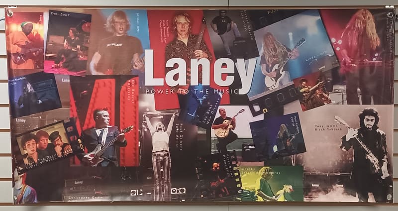 Laney Guitar Amp Banner • NEW | Reverb