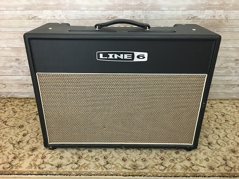 Used Line 6 Flextone III 2x12 Solid State Guitar Amp with FBV | Reverb
