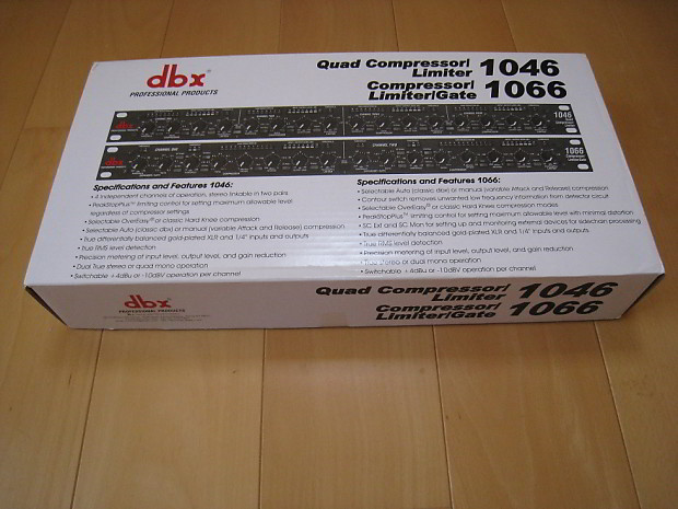 DBX 1046 4-Channel Compressor/Limiter - Quad Channel Overeasy | Reverb