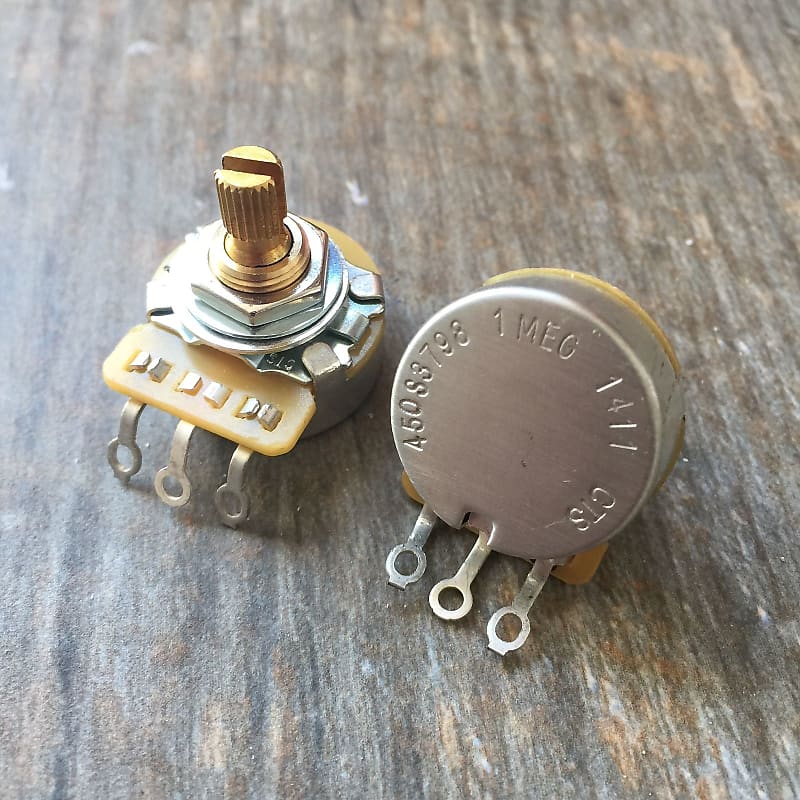 Fender Jazzmaster CTS 1 Meg Audio 1 Meg Linear Premium | Reverb UK