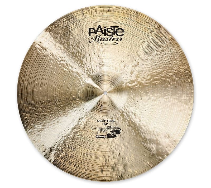 PAISTE 24" MASTERS DEEP RIDE | Reverb