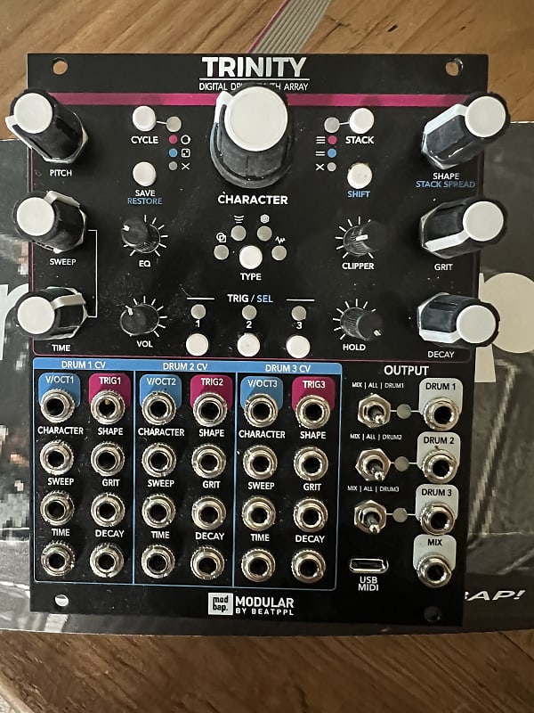 Modbap Modular Trinity 2020 - Present - Black | Reverb