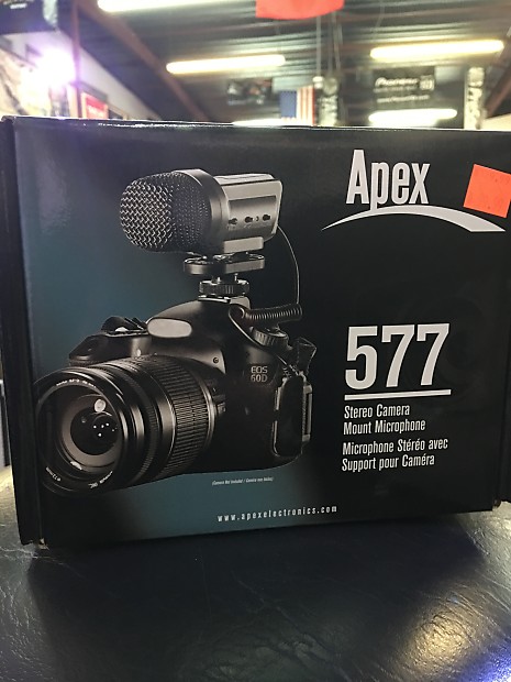 Apex 577 Stereo Camera Mount Mic | Reverb