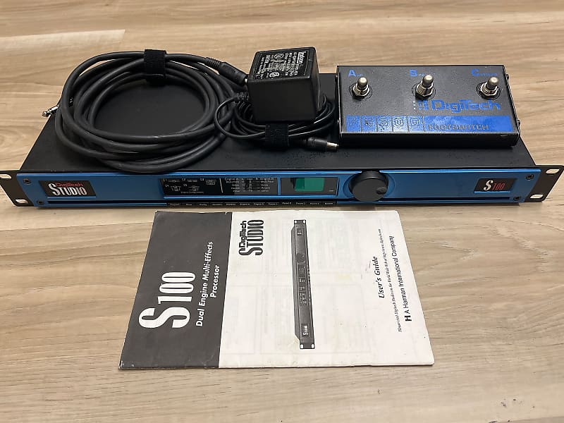 Digitech Studio S100 with FS300 foot switch | Reverb
