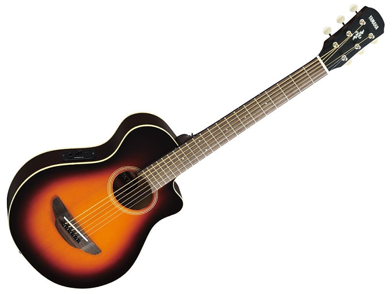 YAMAHA APXT2 Travel Guitar - APX T2 DRB | Reverb
