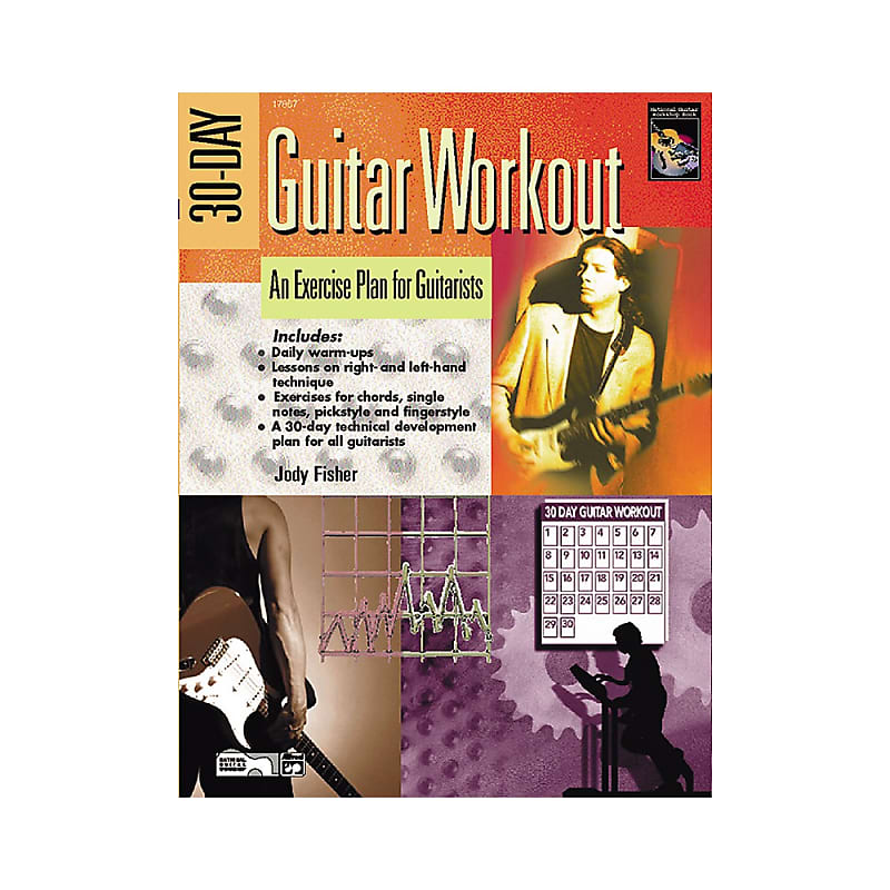Alfred 30-Day Guitar Workout (Book with DVD) | Reverb