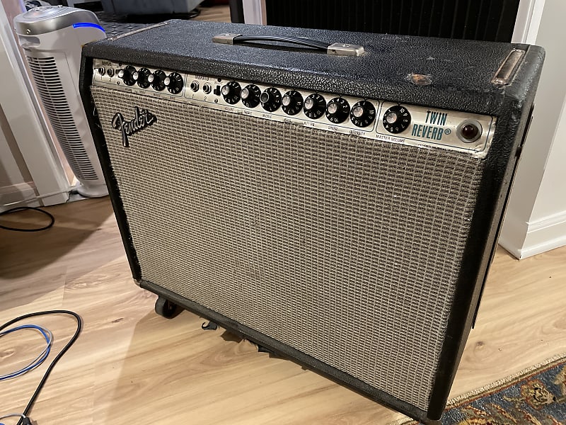 Super Rare Fender Twin reverb Ultra Linear 135watt fully | Reverb