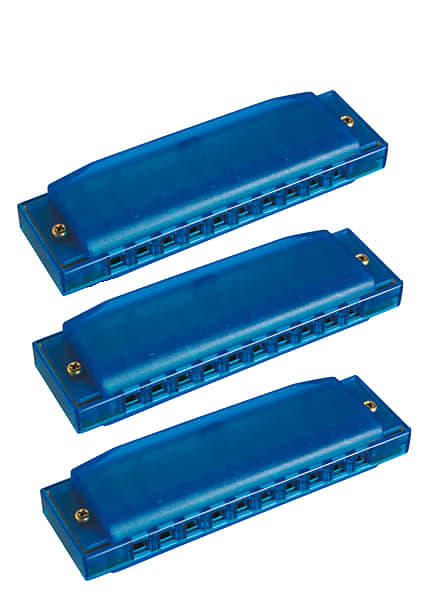 Hohner Happy Color Kids Harp Clearly Colorful Translucent | Reverb