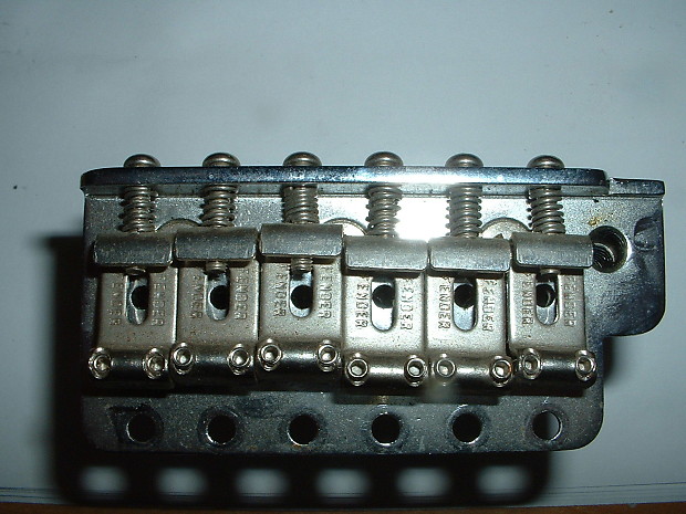 Fender Vintage Reissue Left Hand Tremolo Bridge | Reverb