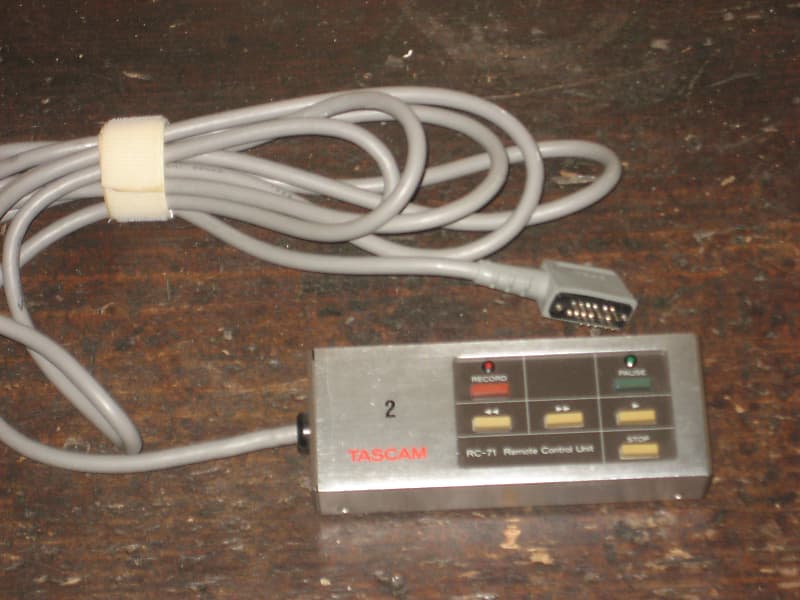 Parts / Repair TASCAM RC-71 F/ TEAC RC-70 Remote for 32, 34, | Reverb