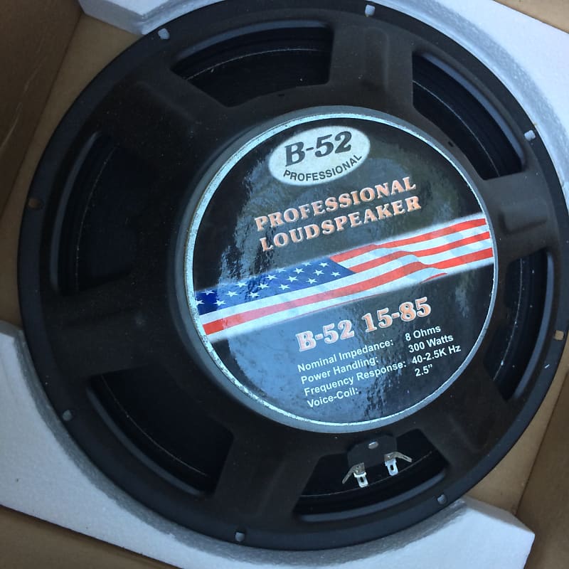 B52 15-85 300W 8 ohm 15" Speaker | Reverb