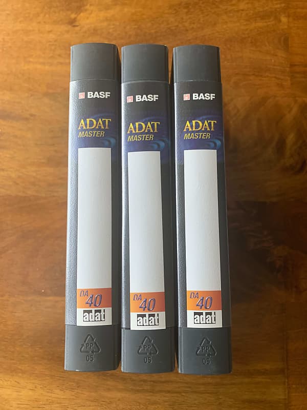 Set of 3 once-used BASF ADAT Master DA 40 (Super VHS or | Reverb