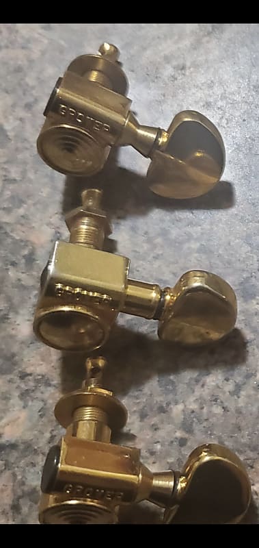 Grover Vintage tuners - Gold | Reverb