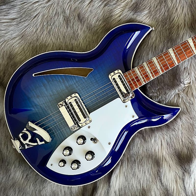 2006 Color of the Year Series in Blue Burst Rickenbacker | Reverb