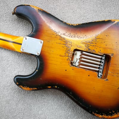 Vtt Relics Stratocaster 50's - Classic 3T burst Maple neck. | Reverb