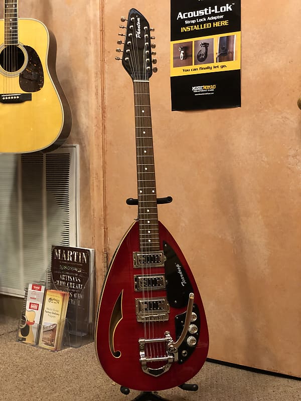Phantom 12-String Teardrop Limited Edition 2007 Red | Reverb