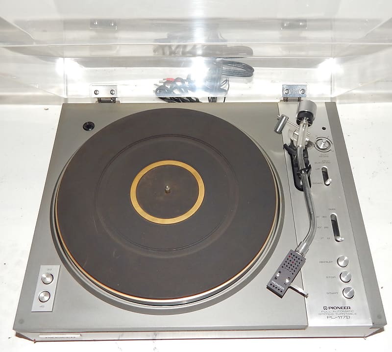 Pioneer PL-117D fully automatic vintage turntable with empire | Reverb