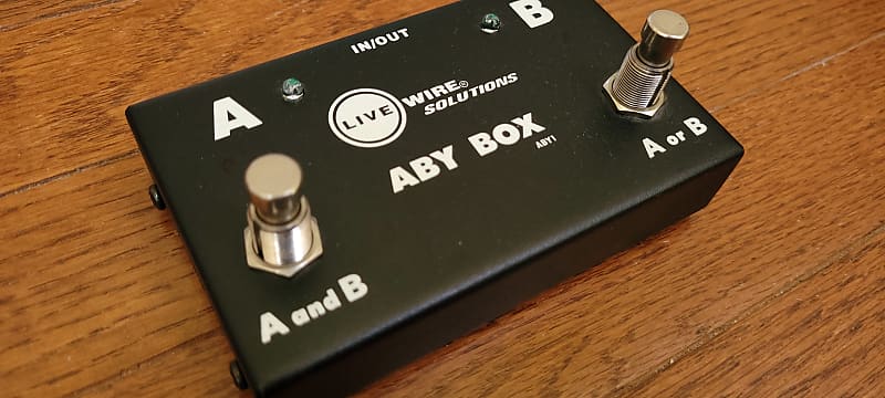 Live Wire ABY Splitter/Mixer Pedal | Reverb