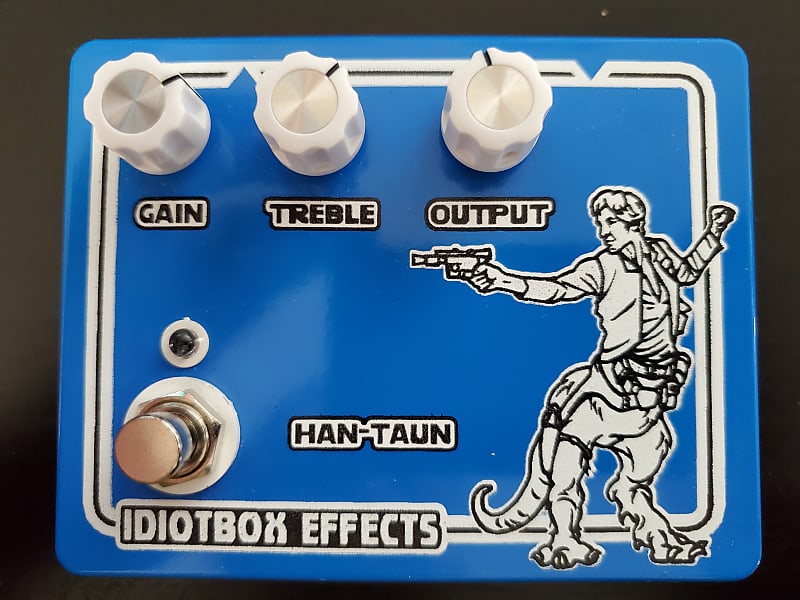 IdiotBox Effects Han-Taun Overdrive - Blue | Reverb Canada