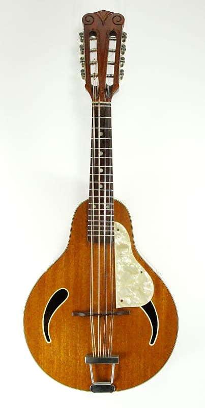 Hofner 545 Cats Eye Mandolin 1960's Mahogany with Case | Reverb