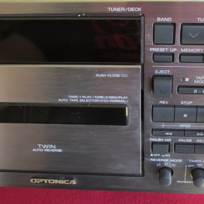 Sharp OPTONICA CD-U10 Stereo-CD/Dual Cassette/Amp/Tuner-AS | Reverb