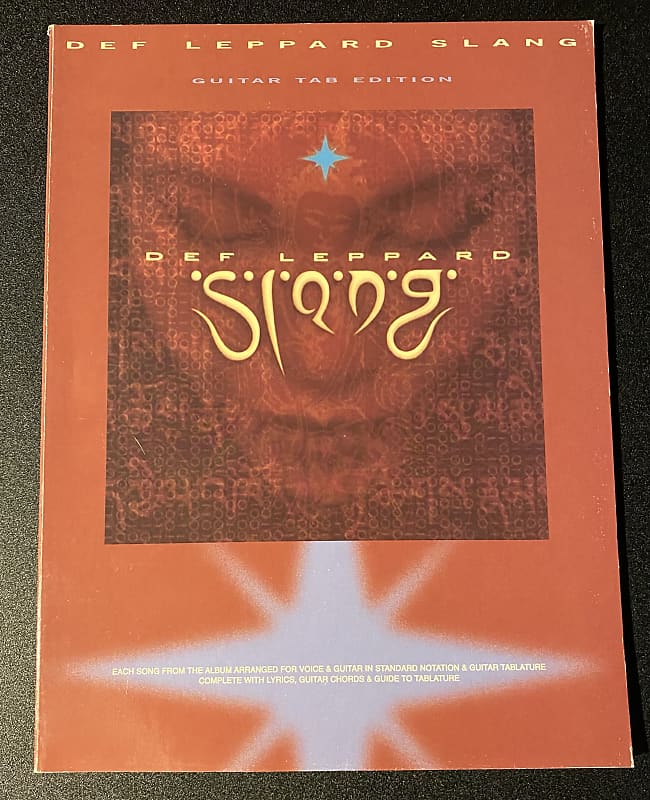 Def Leppard Slang Tablature Book | Reverb