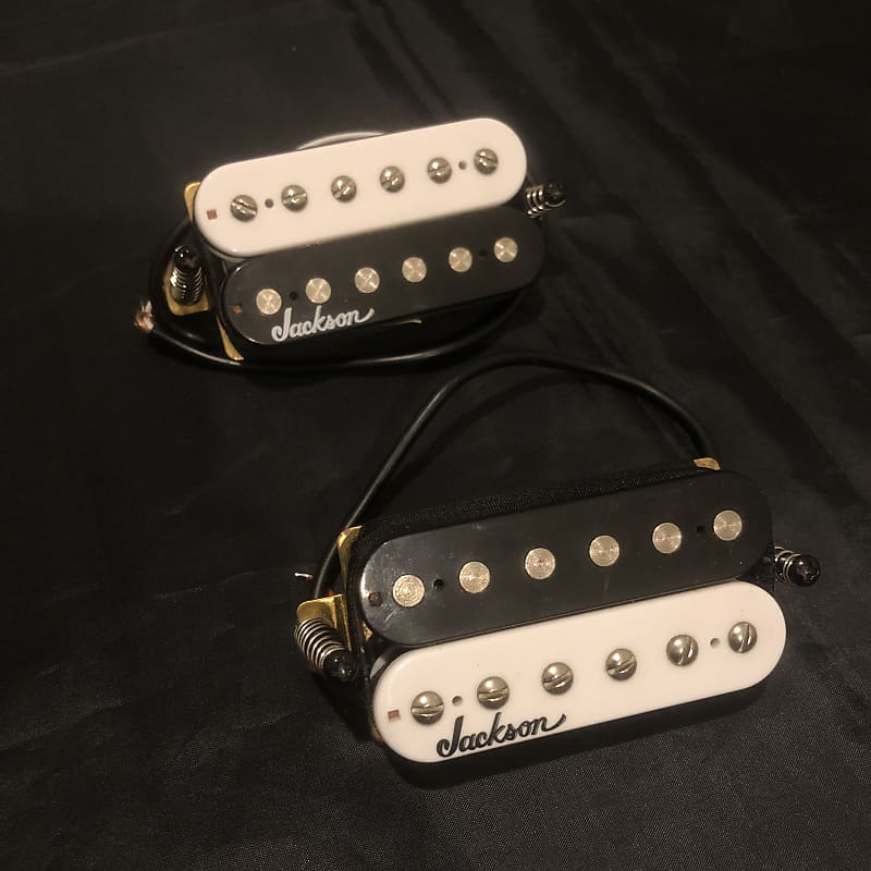 Jackson High-Output Humbucking Pickups set 2020s - Zebra | Reverb