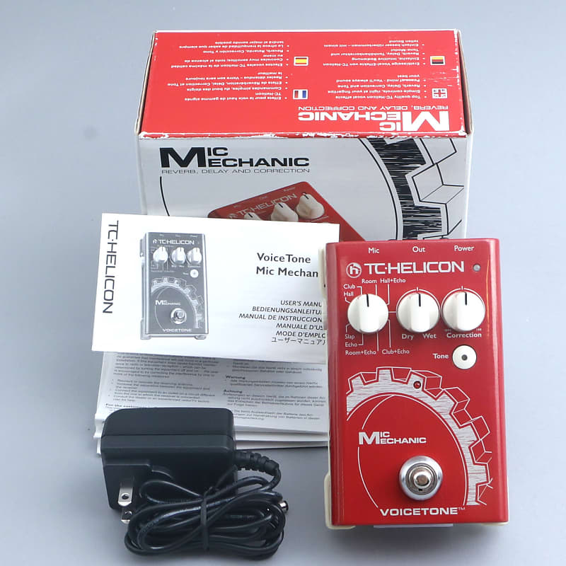 TC Helicon Mic Mechanic Vocal Effects Pedal P-25557 | Reverb