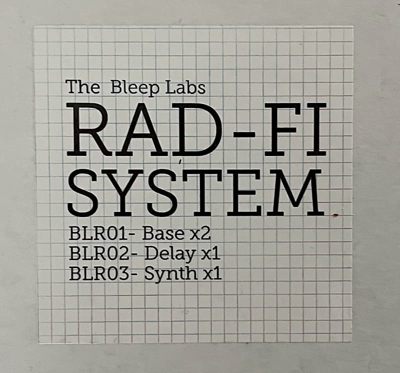 Bleep Labs Rad-Fi system - DIY synth and glitch delay kits | Reverb