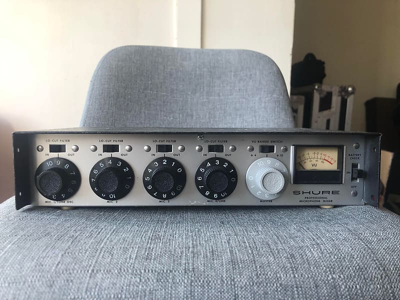 Shure M67 Mixer Vintage 1960s | Reverb