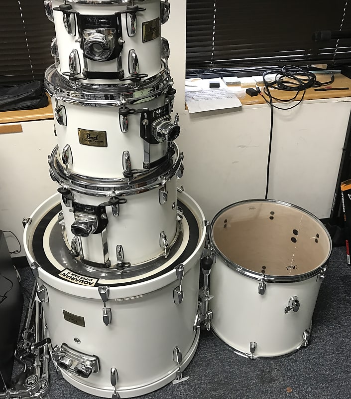 Pearl Session custom 2003 White matt | Reverb