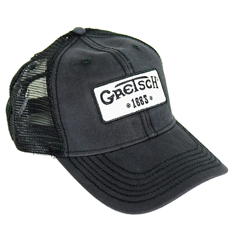 Gretsch Limited Mesh Trucker Hat Cap with 1883 Logo Patch - | Reverb