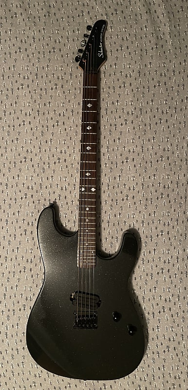 Schecter Diamond Series Celloblaster CB2000 1999? Gun Metal | Reverb