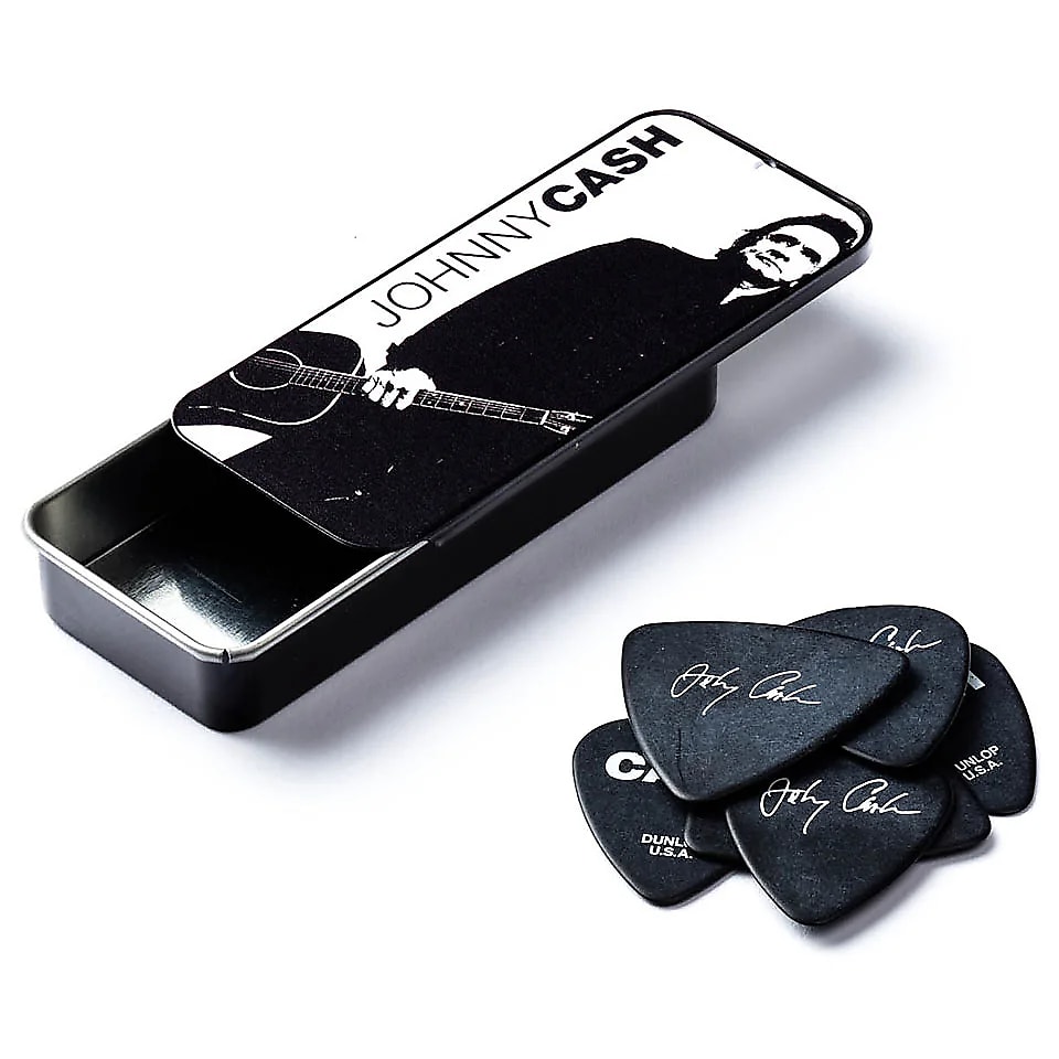 Dunlop JCPT02H Johnny Cash Silver Legend Signature | Reverb Australia