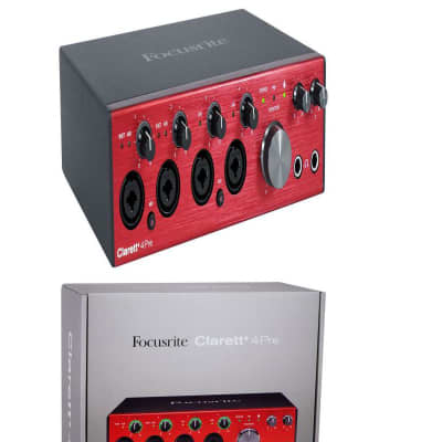 Focusrite Clarett+ 4Pre USB-C Audio Interface | Reverb