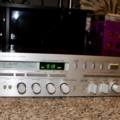 1980’s Yamaha R-2000 Natural Sound Monster Stereo Receiver | Reverb